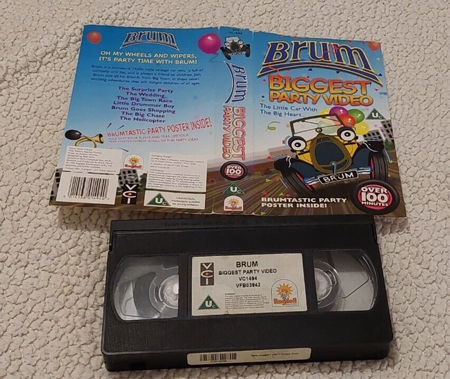 BRUM - BIGGEST Party Video - Vhs Video £21.52 - PicClick UK