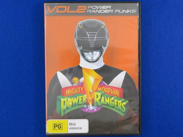 SABAN'S MIGHTY MORPHIN Power Rangers Volume 2 Power Ranger Punks-DVD ...