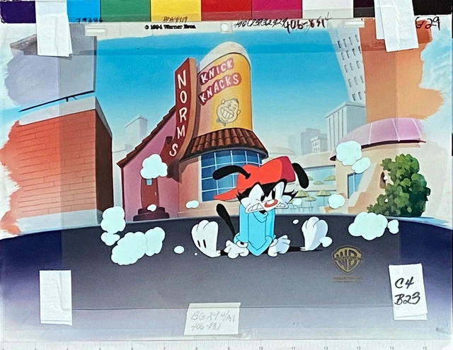 WAKKO RARE CELLULE ANIMANIACS WB potty Emergency NORM'S KNICK KNACKS ...