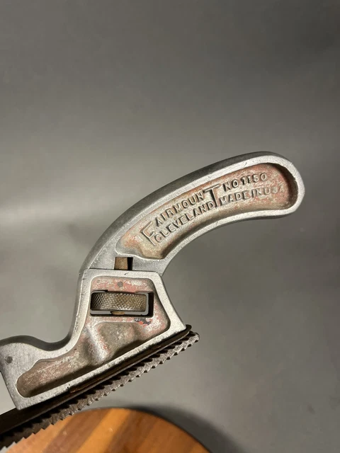 VINTAGE FAIRMOUNT AUTO Body Rasp File Adjustable Curve Tilt Handle 1150 ...