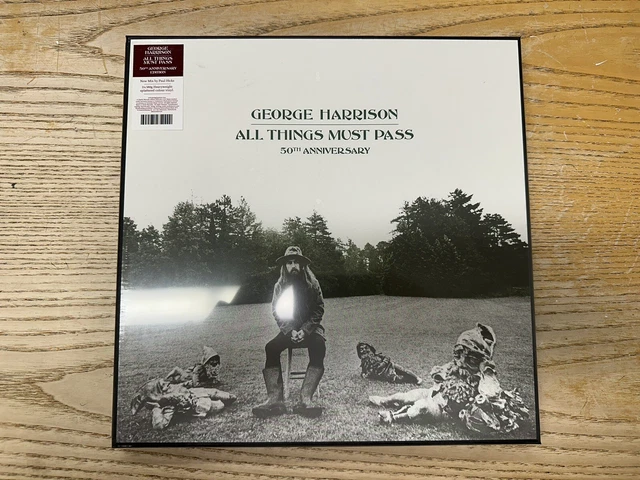 GEORGE HARRISON ALL Things Must Pass 50th Anniversary Splatter Vinyl ...