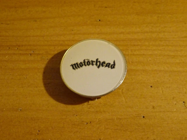 RARE VINTAGE ORIGINAL Metal Motorhead Rock Heavy Metal Music Band Pin ...