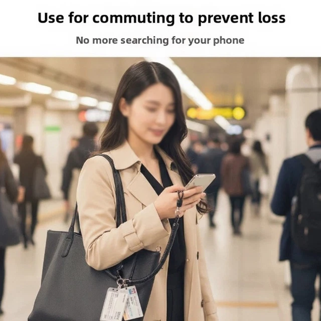 CORDON RÉTRACTABLE LÉGER pour téléphones clés et matériel de transport ...