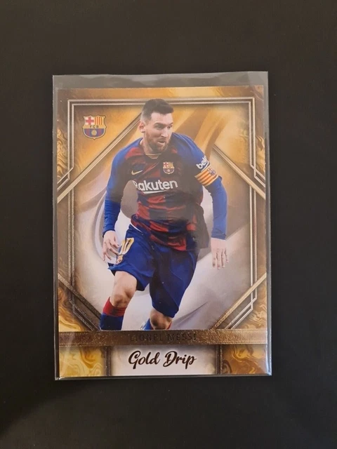 TOPPS BARCELONA TEAM Set Lionel Messi Gold Drip EUR 3,99 - PicClick FR