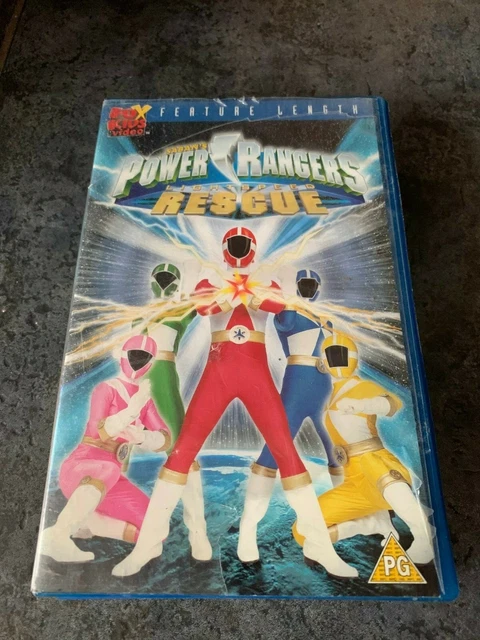 POWER RANGERS LIGHTSPEED Rescue VHS VIDEO EUR 12,19 - PicClick FR