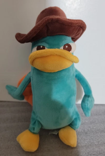 PHINEAS AND FERB Plush Perry Platypus Agent P Disney Parks Stuffed ... PHINEAS AND FERB Plush Perry Platypus Agent P Disney Parks Stuffed ...