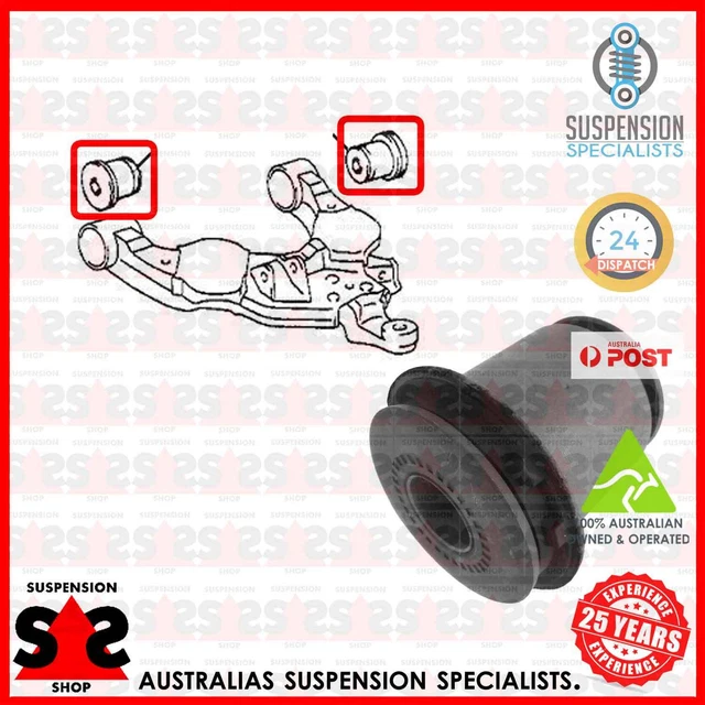 LOWER FRONT AXLE Mounting, Control/Trailing Arm Suit TOYOTA Hilux 3.4 (VZN167R, $40.09 - PicClick AU