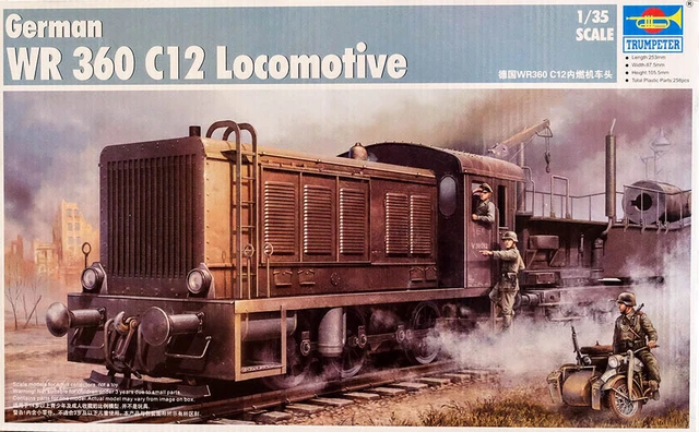 WR 360 C12 Locomotive Deutsche Kriegslokomotive 1:35 Model Kit ...