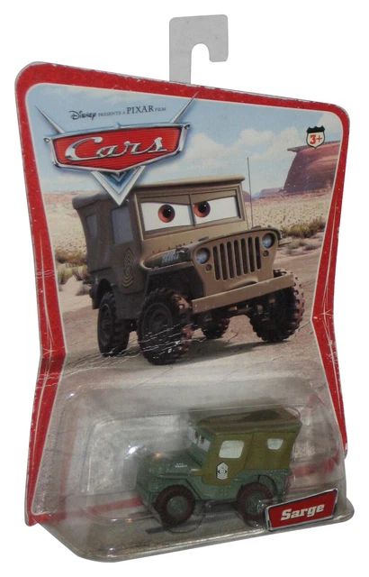 DISNEY PIXAR CARS Movie Sarge Desert Scene Series 1 Die Cast Toy Car ...
