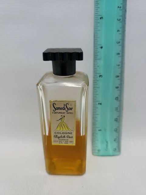 SAMEDI SOIR / Saturday Nite Cologne Splash 2.0 Oz. Elizabeth Post. Vtg ...