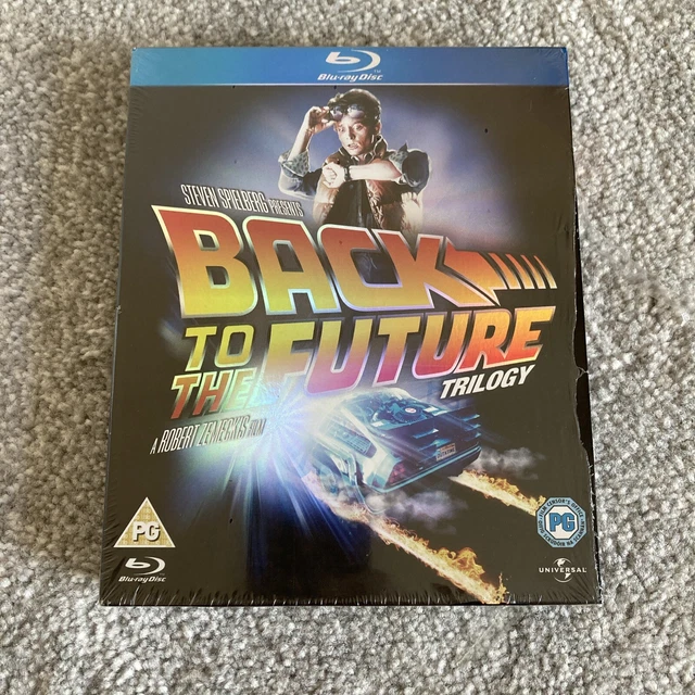 BACK TO THE Future Trilogy (Blu-ray Boxset) Includes 6 Part Documentary ...
