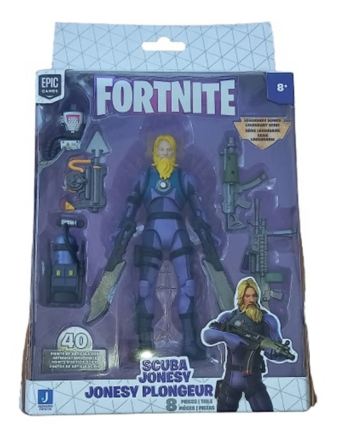 FORTNITE LEGENDARY SERIES 2 Modellino SUBA JOHESY 6" 2021 Jazwares Toys ...