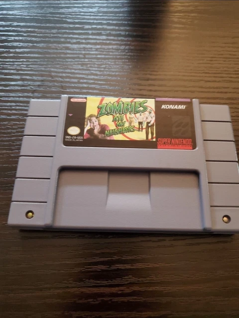 ZOMBIES ATE MY Neighbors (Super Nintendo Entertainment System, 1993 ...