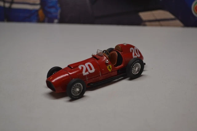 BRUMM MODELS - F1 - 1950'S Ferrari Race Car #20 - 1:43 Scale Model Car ...
