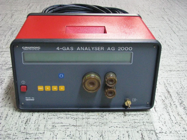 GRUNDIG AG 20 Exhaust Tester Co Tester Hc 4 Gas Tester With Lambda ...
