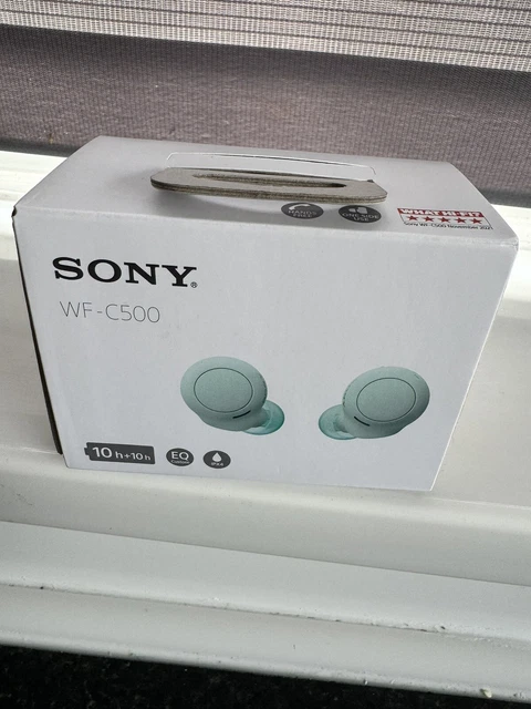 SONY WF-C500 HEADPHONES: True Wireless Bluetooth Earbuds - GREEN WF ...