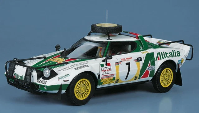 MODEL CAR KIT Of Mount Hasegawa lancia Stratos HF Safari Rallye Gauge ...