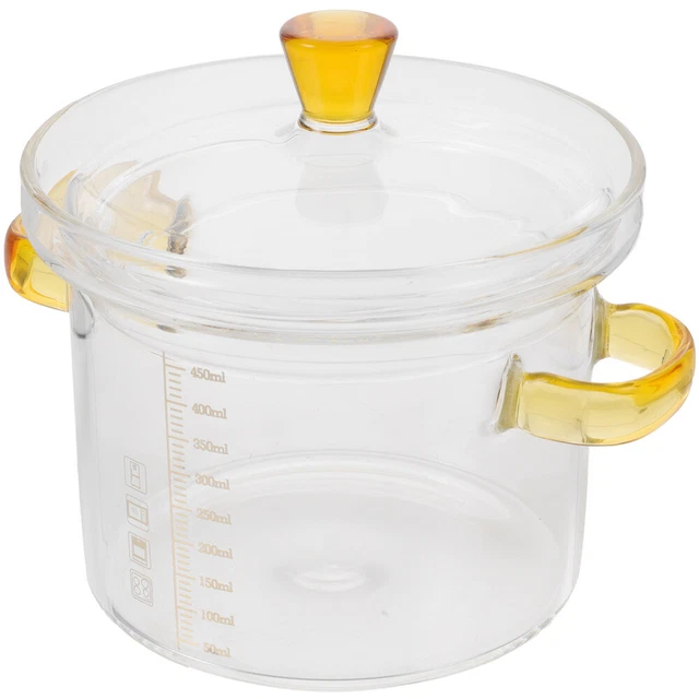 POT DE CUISSON en verre transparent cuisinier en pot à ragoût de pot à ...