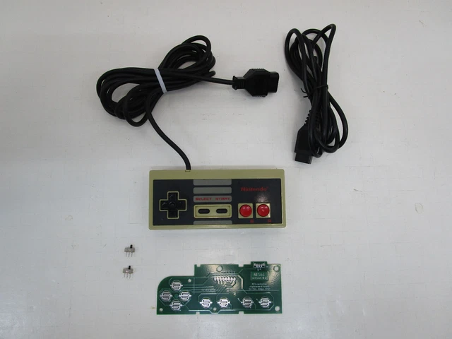 USED NES CONTROLLER Cable Mini Switch Pcb Kit Use With Amiga Atari ...