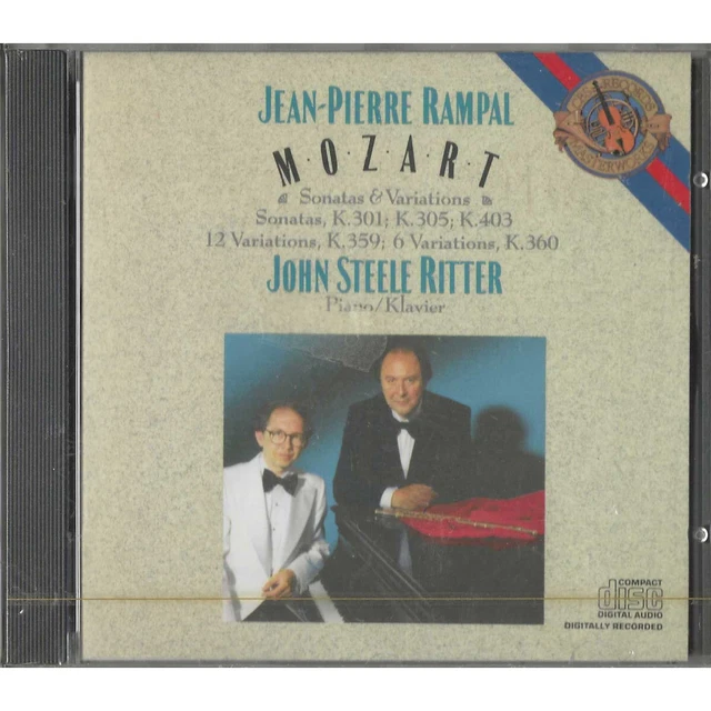 MOZART CD SONATAS And Variations / CBS Masterworks – MK 42142 Sigillato ...