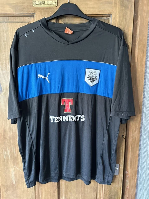 PRESTON NORTH END 2010 Vintage Puma Training Warm Up Football Shirt XXL ...