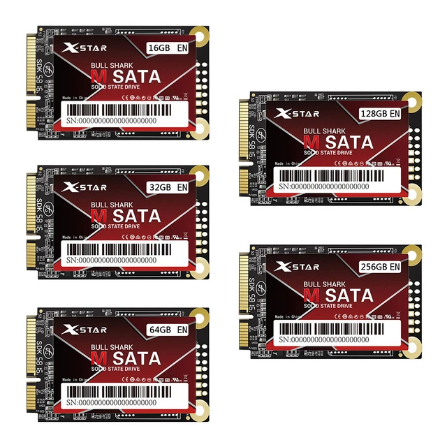 FR MSATA SSD HDD Mini Internal Solid State Hard Drive 16GB/32GB/64GB ...