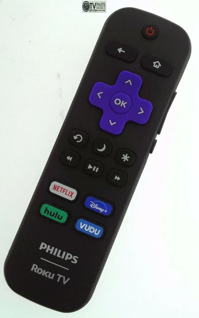 PHILIPS 32PFL4664/F7A GENUINE Original OEM Roku TV Remote Control RC ...