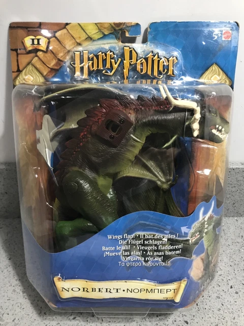 VINTAGE HARRY POTTER Mattel NORBERT Deluxe Action Figure Dragon NEW ...