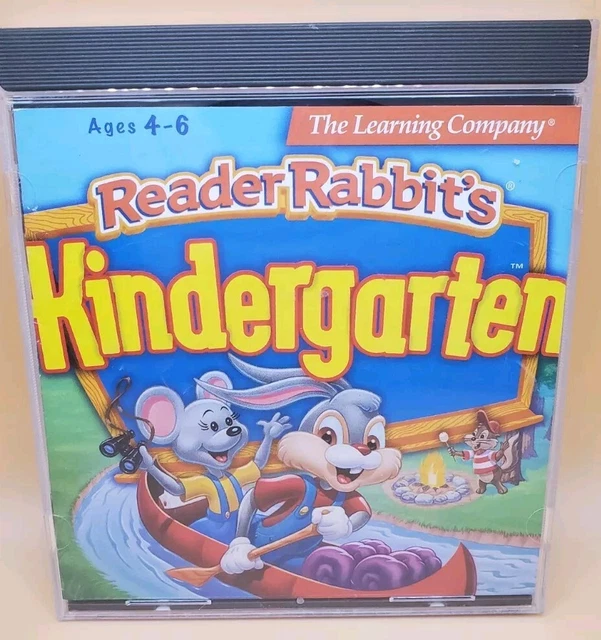 READER RABBIT'S KINDERGARTEN (CD-ROM, 1998) PC GAME Windows Mac $9.00 ...