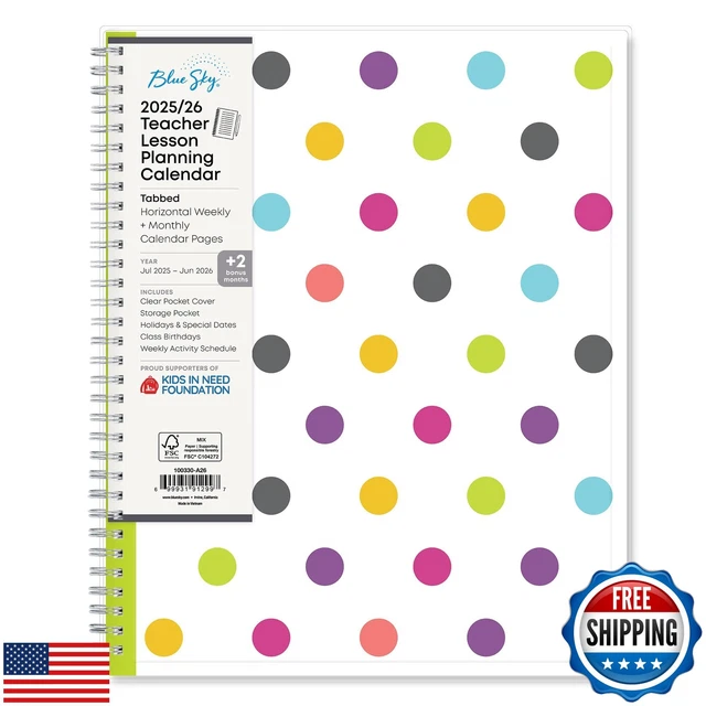 BLUE SKY 2025-2026 Weekly and Monthly Academic Year Teacher Lesson ...