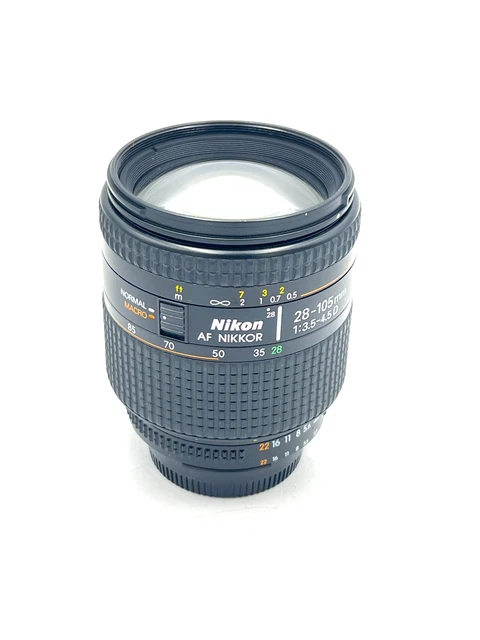 NIKON 28-105MM F/3.5-4.5D Autofocus Zoom Nikkor Lens $99.00 - PicClick
