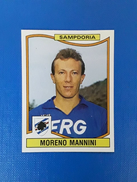 PANINI FOOTBALLERS 1990-91 1991 n.309 Moreno Mannini Sampdoria £1.54 - PicClick UK