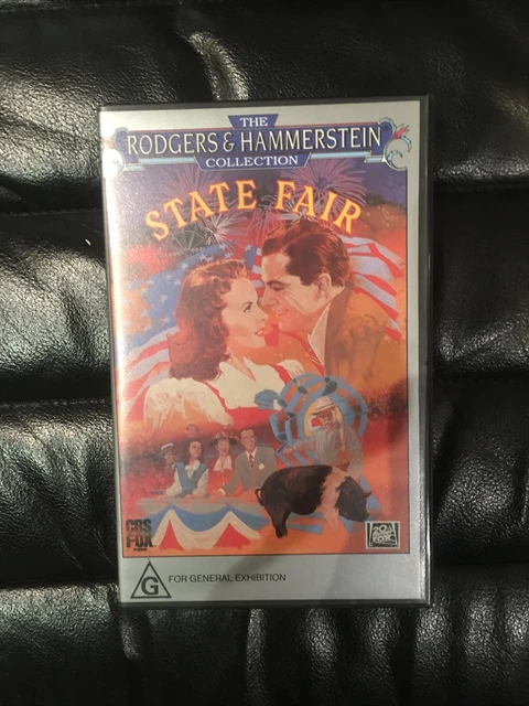 STATE FAIR VHS - RODGERS & HAMMERSTEIN - 1945 MOVIE (1992 edition) £9. ...