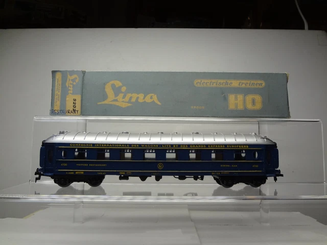 LIMA #9202 HO Scale NS 2nd CLASS RESTAURANT CAR #4730 w/Box M2 EUR 12 ...