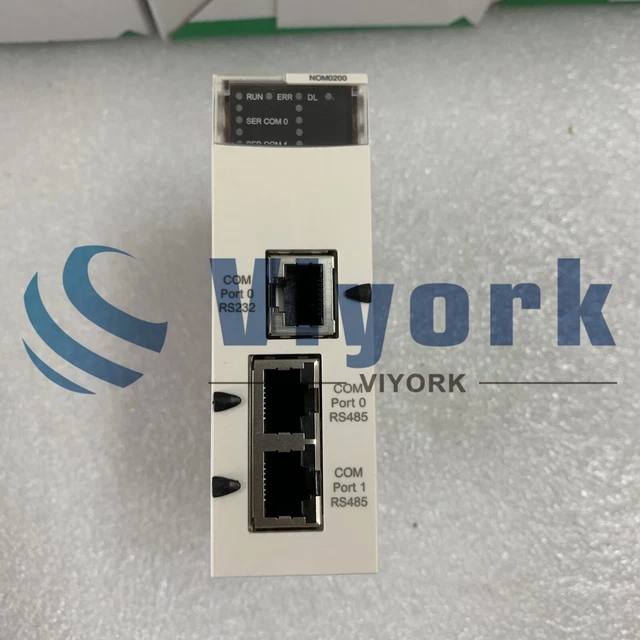 SCHNEIDER MODICON BMXNOM0200 SERIAL LINK MODULE X80 WITH 2 RS-485/232 ...