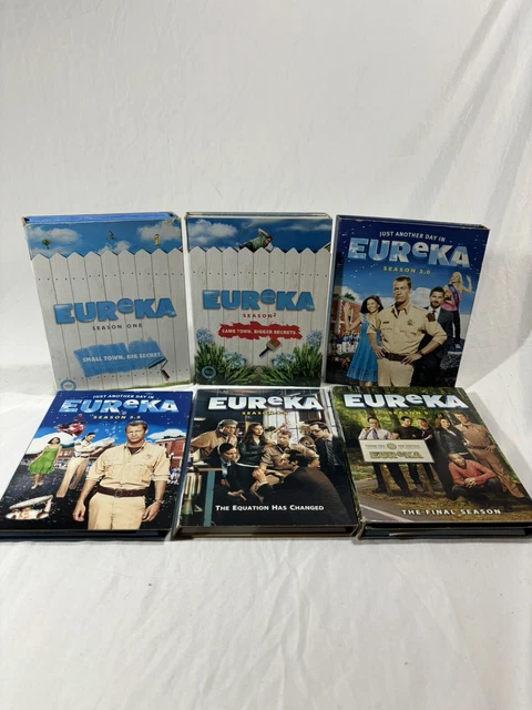 EUREKA - THE Complete Series (DVD, SciFi TV Season Sets) Seasons 1 2 3 ...