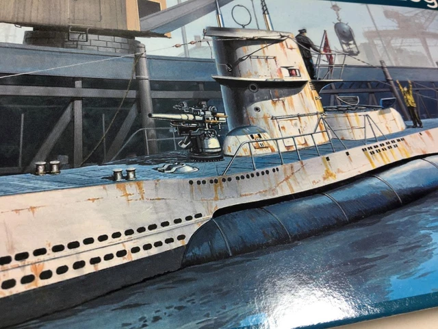 TYPE VII GERMAN U Boat WW2 Submarine Revell 1/144 Boat model kit £22.22 ...