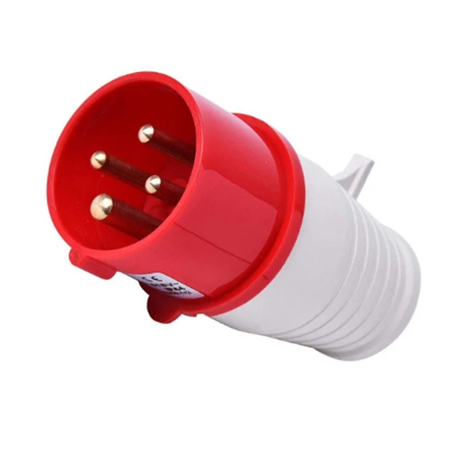 FOR METALLURGY POWER Plants Industrial Plug 16A 4P 4core 5mm Brass ...