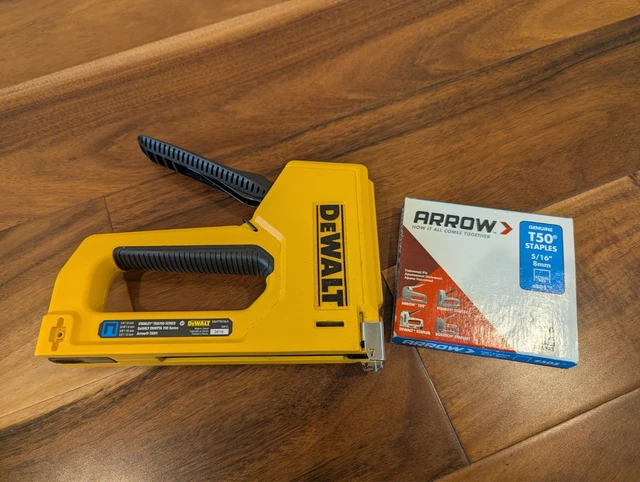 DEWALT HEAVY DUTY Staple Nail Gun $7.46 - PicClick AU