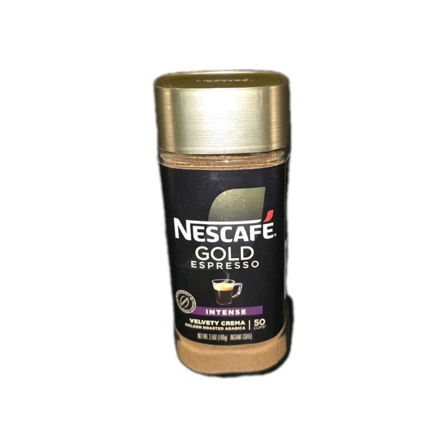 NESCAFÉ GOLD ESPRESSO Intense, Instant Coffee, 3.5 oz SEALED $14.03 ...