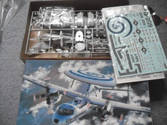 1/72 SCALE FUJIMI Grumman E-2C Hawkeye Screw Tops Model Kit, Mint in ...