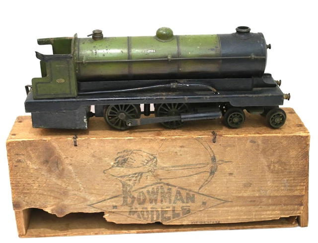 BOWMAN 234 O GAUGE LIVE STEAM LOCOMOTIVE LOCO ENGINE TRAIN in original ...