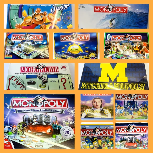 VINTAGE - MONOPOLY Board Game - Factory Sealed - 1988-2005 £45.00 ...