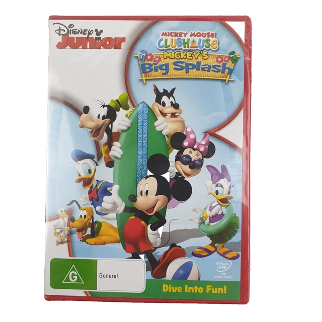 DISNEY - MICKEY Mouse Clubhouse - Mickey's Big Splash DVD, Region 4 New ...