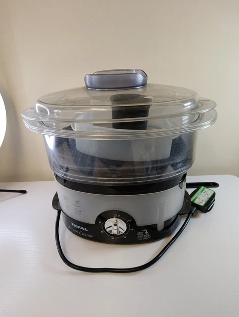 TEFAL STEAM CUISINE Ultra Compact 3 Tier Electric Food Steamer £29.99 ...