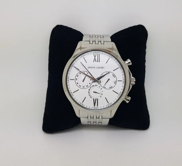 PIERRE CARDIN OLIVER Watch 5451 Stainless Steel Japan Movement 3Atm Wr ...