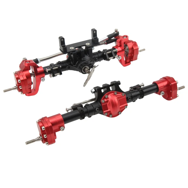 RC AXLE KIT Front Rear CNC Differential Locking Portal Axles Set For ...