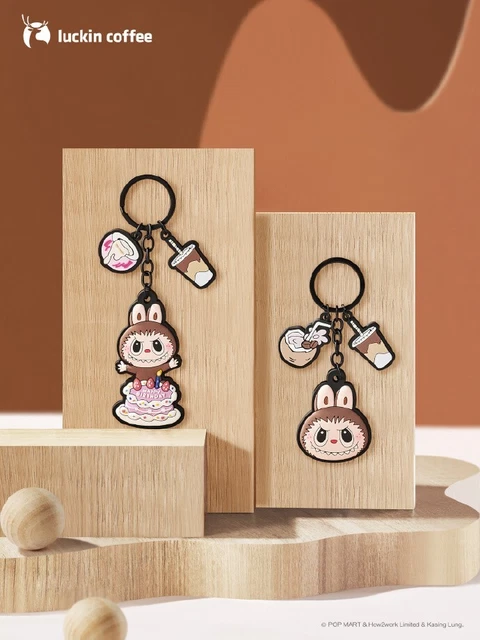 OFFICIAL LUCKIN COFFEE x LABUBU LABUBU key chain Two in one set #2 £43. ...