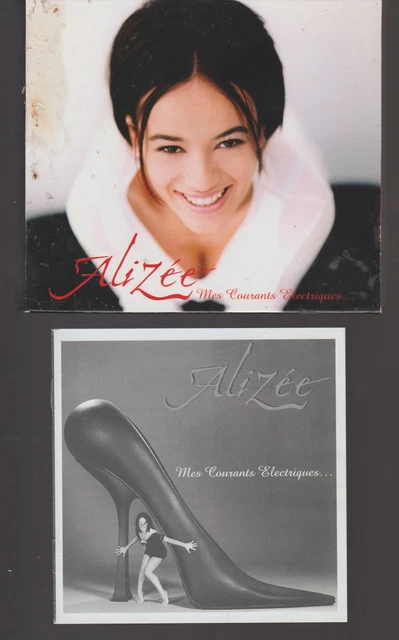 ALIZÉE MES COURANTS Electriques Coffret Cd Vcd Corée (fourreau abimé ...
