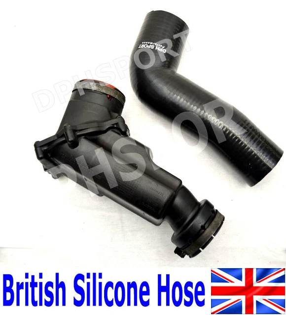 VOLVO V70 S60 Xc90 70 D5 2.4D Turbo Resonator Replacement Silicone Hose ...